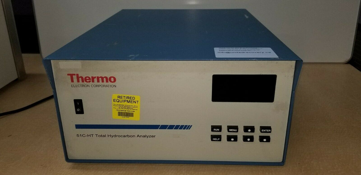 Thermo MODEL 51C-HT Total Hydrocarbon Analyzer – Unitedrecovery.ca